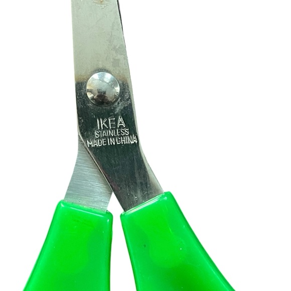 IKEA | Office | Ikea Stainless Steel Red Green Yellow Set Of 3 Scissors ...